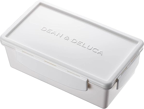 Amazon.com - Dean & Deluca Lunch Box, Medium, White, 28.2 fl oz (800 ml ...