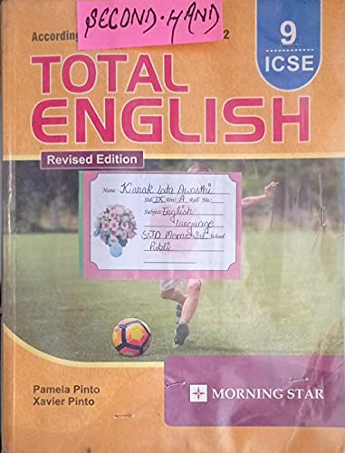 ICSE Total English Class 9 Second Hand & Used Book : Amazon.in: Books