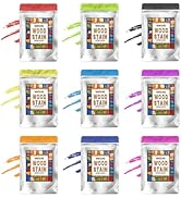 NINESUNG Red Wood Stain Powder, Wood Dye Powder- Just Add Water - Water ...