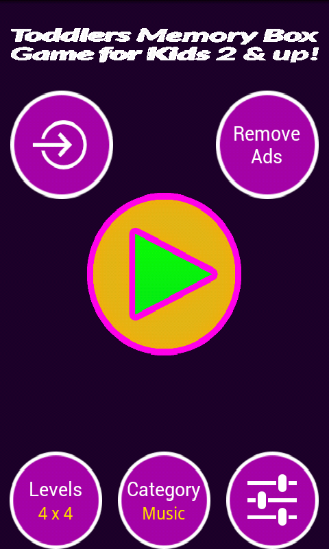 Toddlers Memory Box - App on the Amazon Appstore