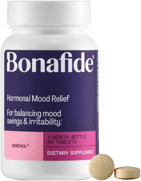 Amazon.com: Serenol by Bonafide. Relief from Hormonal Mood Swings ...