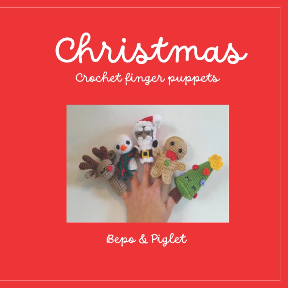 Christmas: crochet finger puppets (Crochet finger puppets collection ...