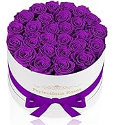 Amazon.com: Perfectione Roses Forever Real Roses in a Box, Preserved ...