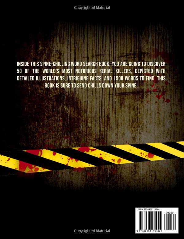 Snapklik.com : Infamous Serial Killers True Crime Word Search: A Book ...