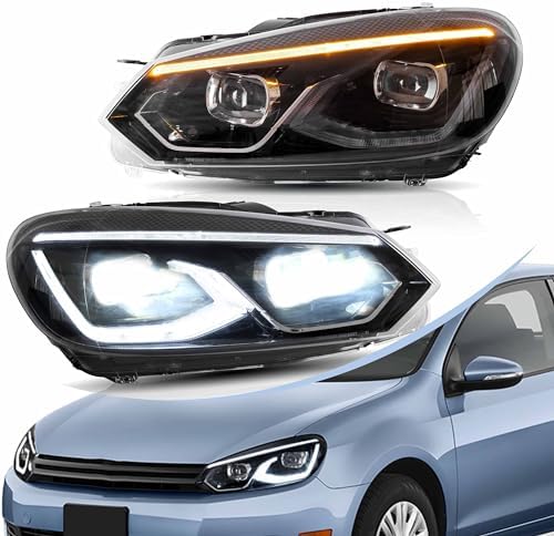 Amazon.com: vland carlamp Replacement Headlights Assembly Compatible ...