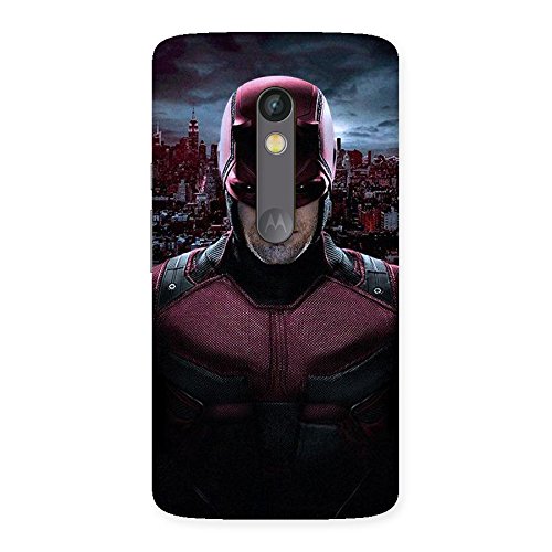 Neo World Maroon Armour Man Back Case Cover for MOTO X PLAY : Amazon.in ...