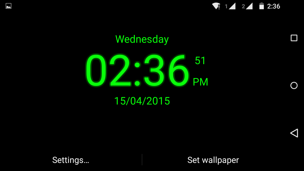 LED Digital Clock - App on Amazon Appstore