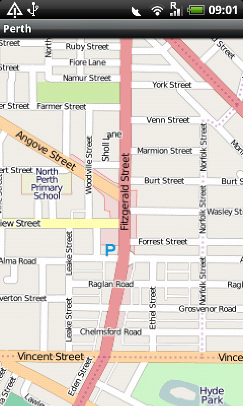 Perth Street Map - App on the Amazon Appstore