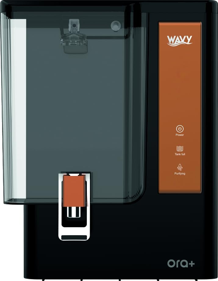 Ruby Alkaline Black Water Purifier with Copper + RO + UF + UV + TDS ...