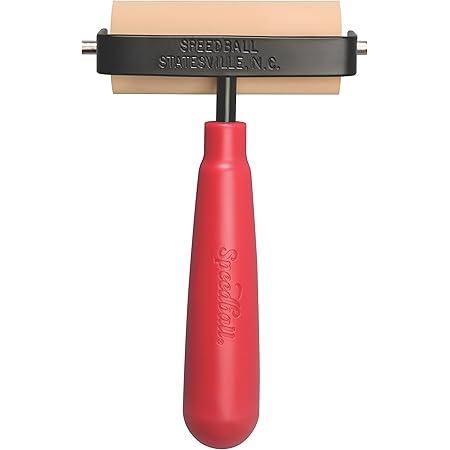 Amazon.com: Speedball Deluxe Soft Rubber Brayer, 3-Inch