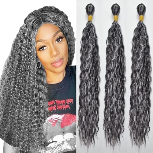 Amazon.com : Habiliana Bundles Human Hair 16 18 20 Inch Deep Wave P1B ...