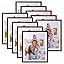 Amazon.com: Giftgarden Black 8x10 Picture Frame Set of 10, Matted to ...
