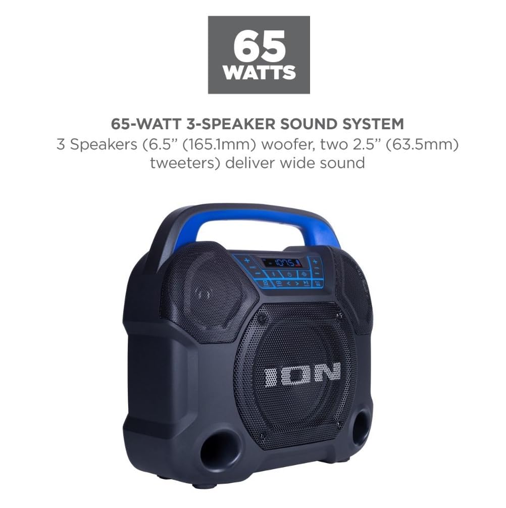 Ion Explorer Express Outdoor Party Speaker with Rechargeable Battery ...