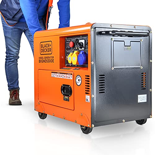 Black & Decker 3000rpm 5.3 kw 6.6 kva Electric Start Single Phase 230v ...