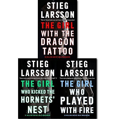 Stieg Larsson Millennium Trilogy Collection 3 Books Set,: Stieg Larsson ...