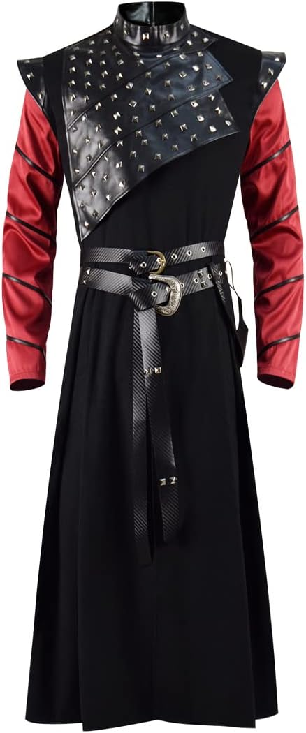 Amazon.com: Mens Daemon Targaryen Cosplay Costume Halloween Warrior ...
