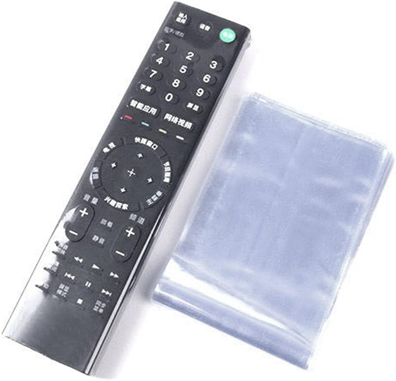 Amazon.com: OriGlam 10pcs Shrink Wrap Bags for TV Remote Control, Clear ...