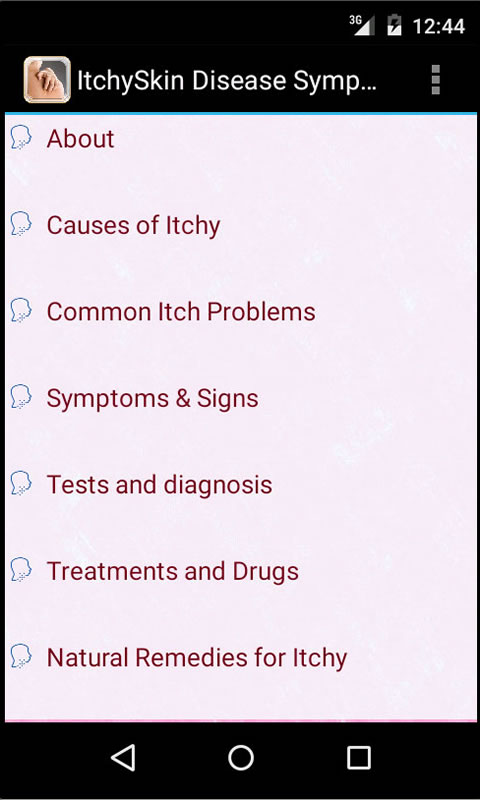 Itchy Skin Disease & Symptoms - App on Amazon Appstore