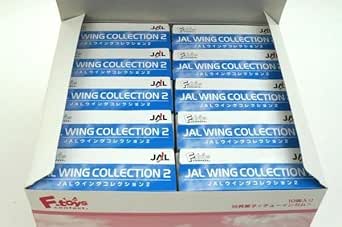 Amazon.co.jp: JAL Wing Collection 2, Pack of 10, 1 Box : Toys & Games