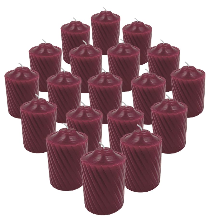 Amazon.com: Generic 15 Hour Lightly Scented Votive Candles with a ...