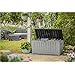 Keter Auflagenbox 340L Kissenbox Gartentruhe Aufbewahrungsbox Sitzbank Bank : Amazon.de: Garten