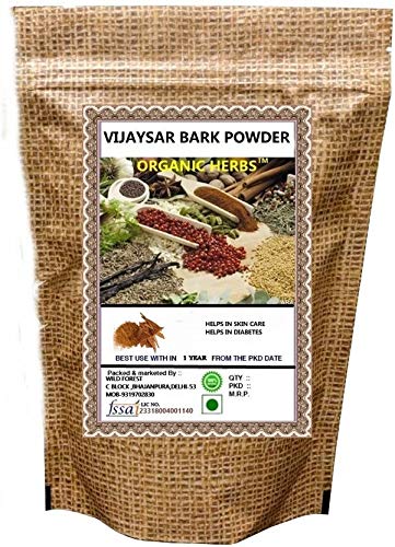 ORGANIC HERBS VIJAYSAR BARK POWDER 100 GM : Amazon.in: Beauty