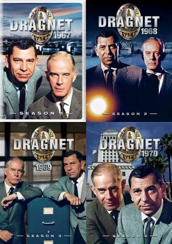 Amazon.com: Dragnet: The Complete 1967-1970 TV Series: Seasons 1, 2, 3 ...