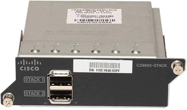 Amazon.com: Cisco Catalyst C2960X-STACK Hot-Swap Stacking Module ...