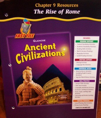 Chapter 9 Resources: The Rise of Rome (Ancient Civilizations): Glencoe ...