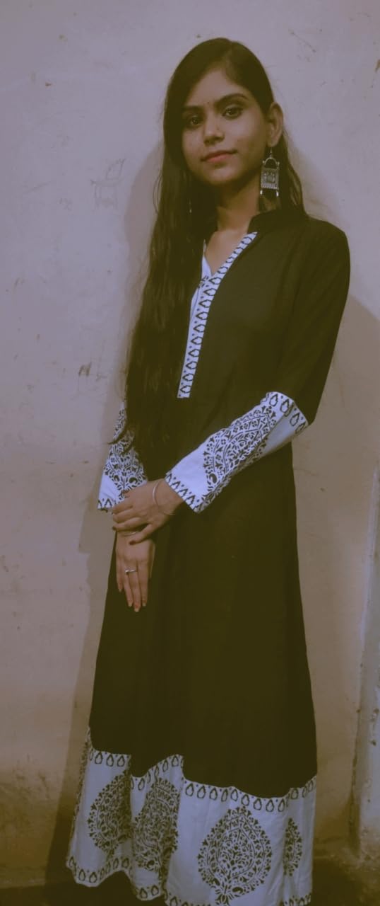 AnjuShree Choice Women's Cotton Regular Fit Anarkali Kurti ...