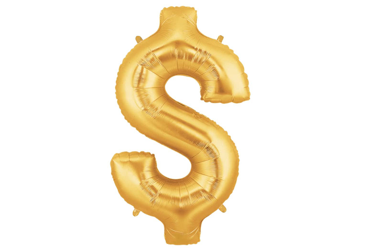 Amazon.com: Gold Dollar Sign Jumbo 34" Foil Party Balloon : Home & Kitchen