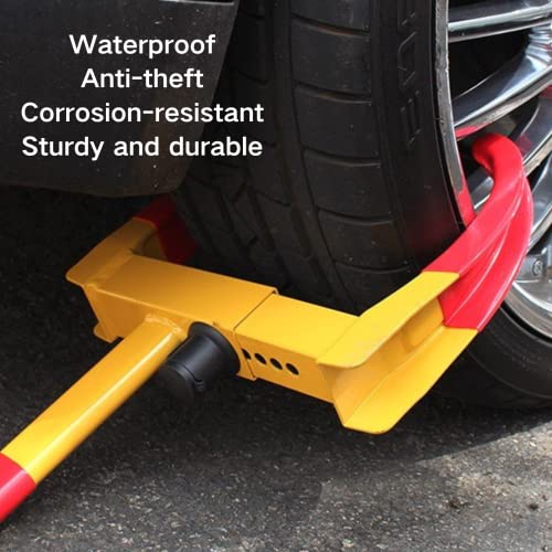 Snapklik.com : Brandon-Super Universal Heavy Duty Wheel Clamp Lock ...