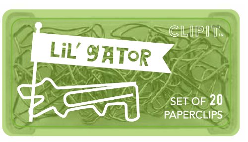 International Arrivals Lil' Gator Paper Clips, Set of 20 : Amazon.in ...