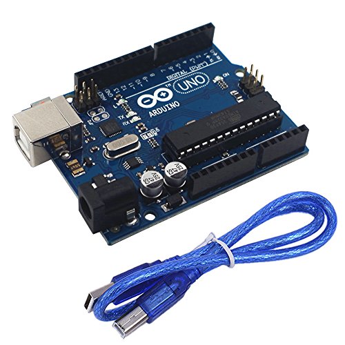 Bestgle UNO R3 Development Board Compatible with Arduino, ATmega328P ATmega16U2 Microcontroller ...