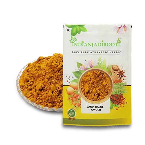IndianJadiBooti Amba Haldi Powder (Curcuma Amada) 900g | Wild Turmeric ...