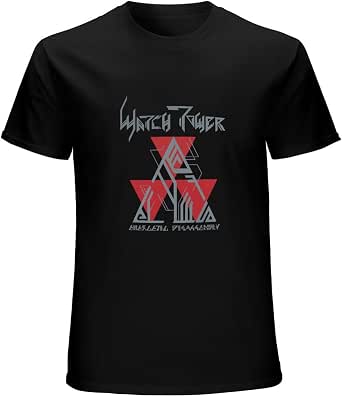 Amazon.com: wogmade Watchtower Band Energetic Disassembly Men's T Shirt ...