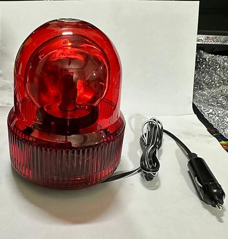 UNIVERSAL 1PC. Police Revolving REVOLVER Light Led Rotating Emergency ...