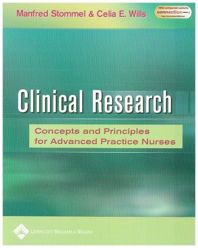 Clinical Research: Concepts and Principles for Advanced Practice Nurses ...