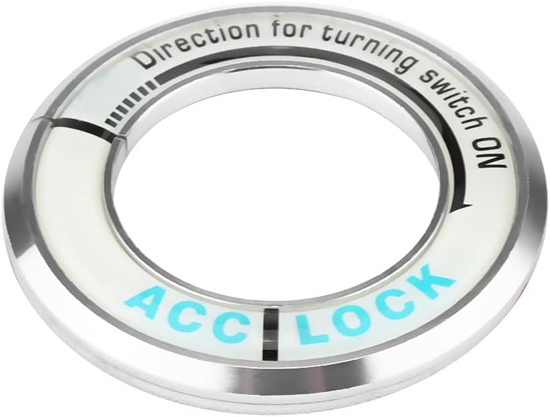Amazon.com: Ignition Key Switch Ring, in Dark Ignition Keyhole Ring,Car ...