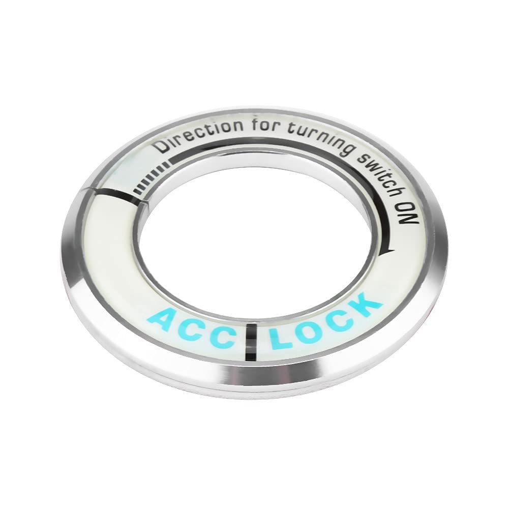 Amazon.com: Ignition Key Switch Ring, in Dark Ignition Keyhole Ring,Car ...