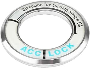 Amazon.com: Ignition Key Switch Ring, in Dark Ignition Keyhole Ring,Car ...