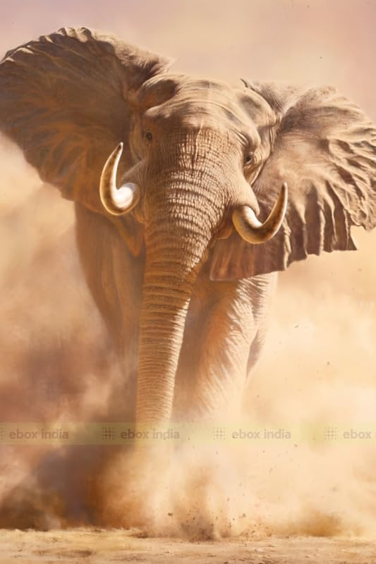 Poster of Elephant, Elephant Posters for Room Wall Decortation, Size ...