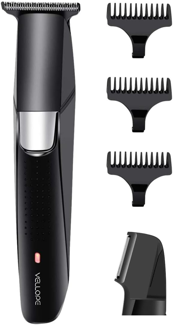 Amazon | ボディシェーバー USB充電式 ボディーシェバー 1台3役 多機能 | Vellope | バリカン・ヘアカッター