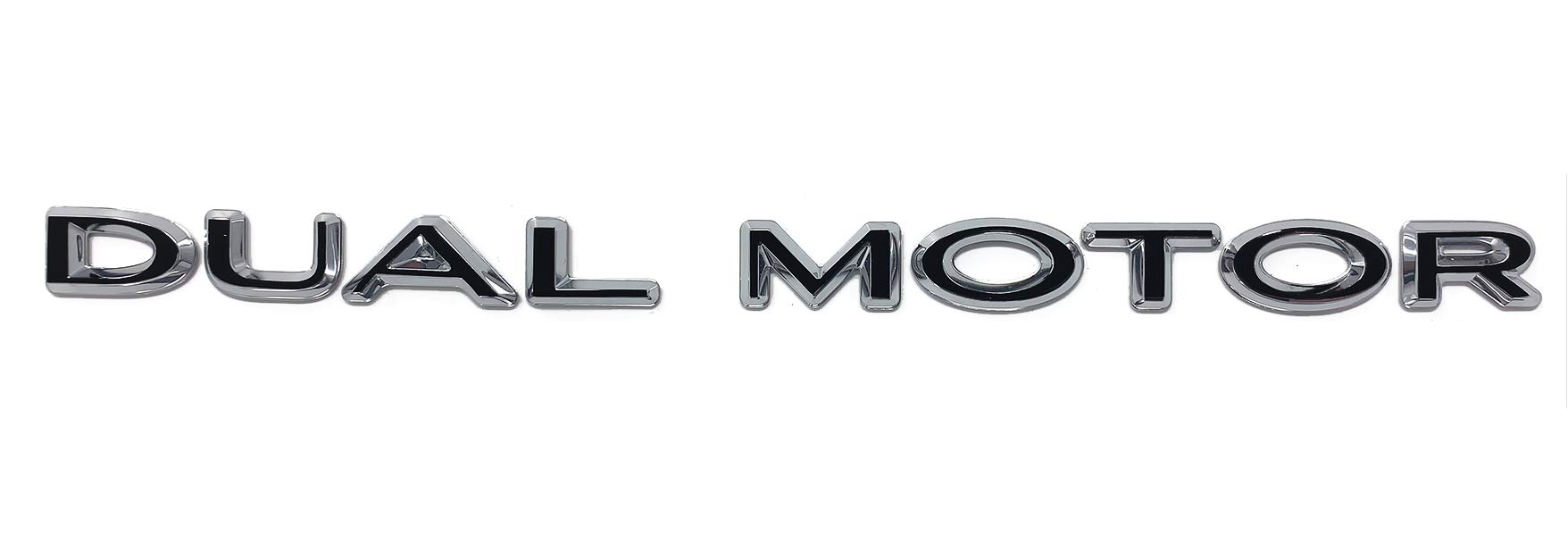 Snapklik.com : Custom Cut Graphics Dual Motor Badge Wrap For Tesla ...