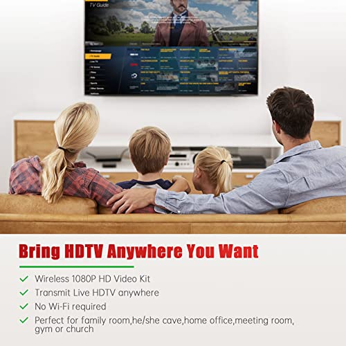 Snapklik.com : Mirabox Wireless HDMI Extender Kit Supports 1080P Full ...