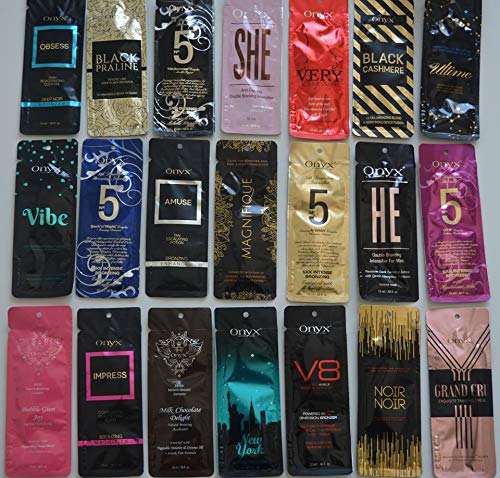 Amazon.com : 10 Assorted Indoor Tanning Bed Lotion Samples Packets ...