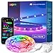 Amazon.com: Lepro S1 AI Smart LED Strip Lights - 16.4ft MagicColor Light Strips with IC Insert ...