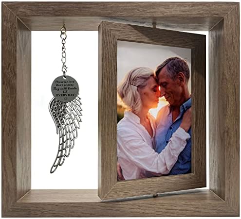 Amazon.com - Rustic Wood Family, Friend or Pet Memorial Photo Frame ...
