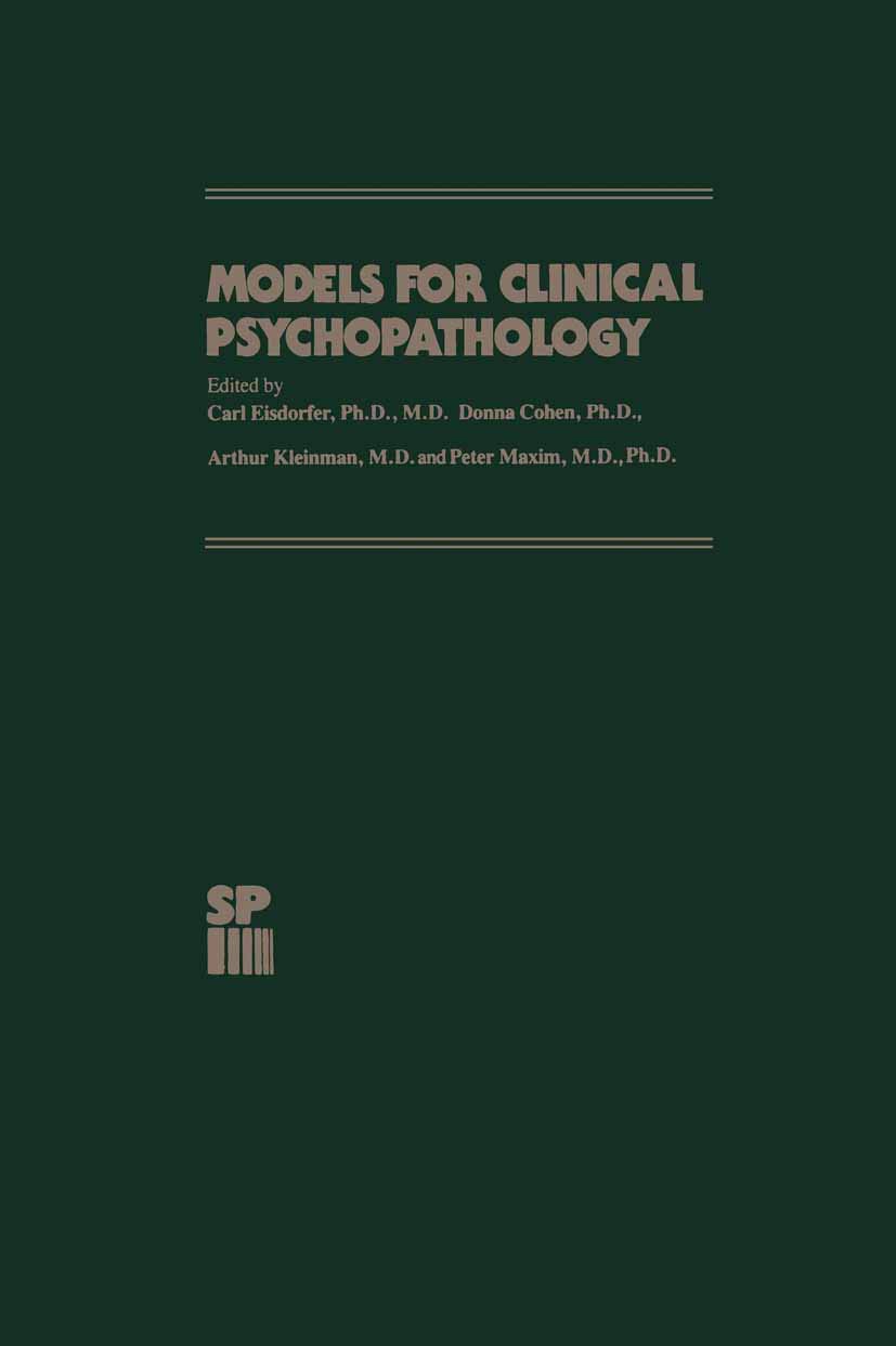 Models for Clinical Psychopathology: 9789401571319: Medicine & Health ...