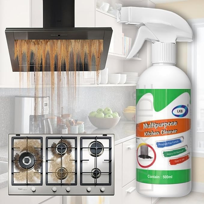 SWIPENBUY Kitchen Degreaser Cleaner Spray Oil & Grease Stain Remover ...